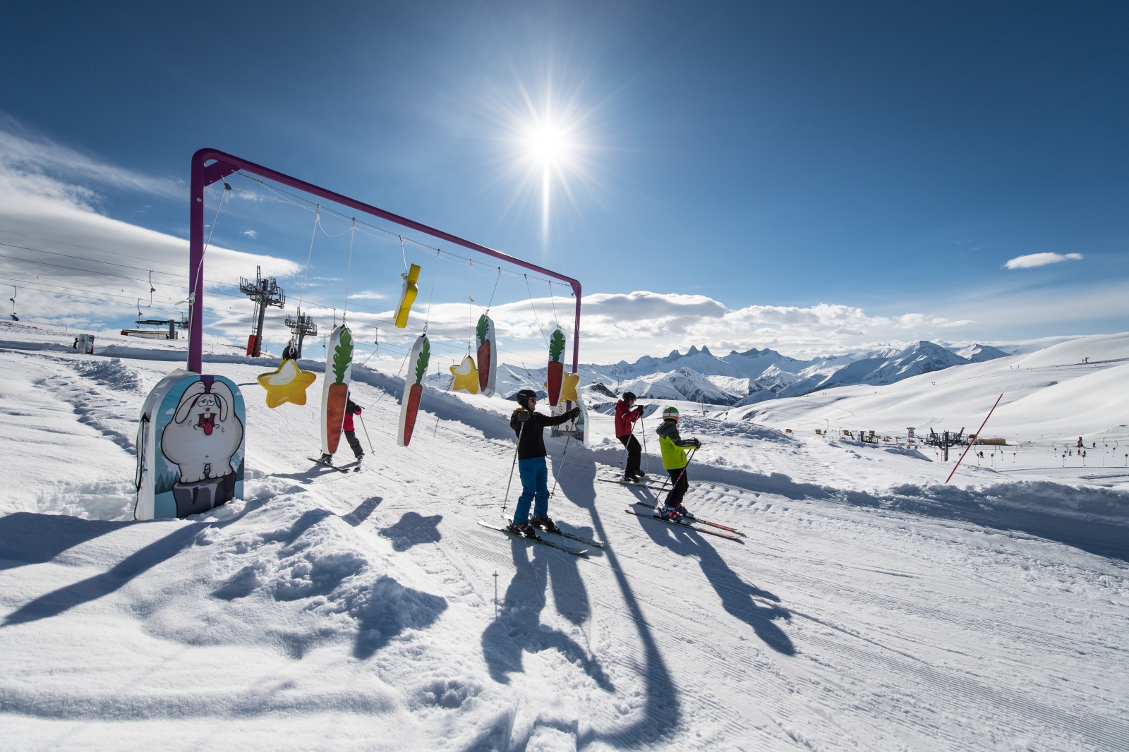 Les Sybelles premier domaine skiable de Maurienne avec La Toussuire
