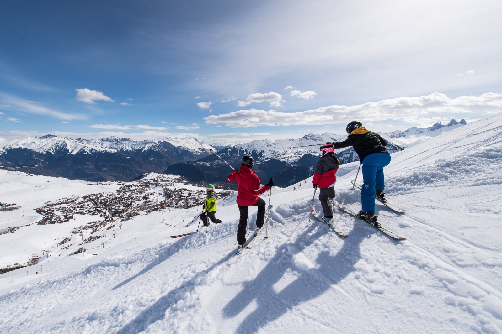Les Sybelles premier domaine skiable de Maurienne avec La Toussuire